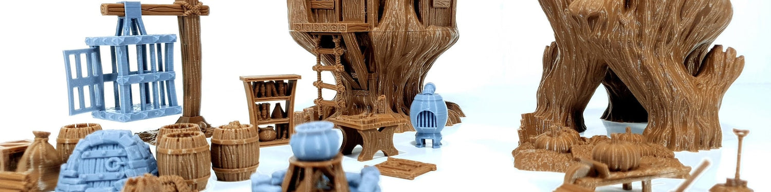 Tabletop Terrain | 28mm Fantasy Scenery für DnD, RPG und Wargaming ...